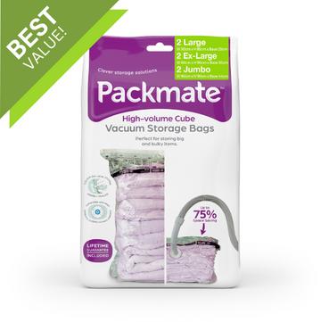 Packmate Space Saving Vacuum Storage Bags. Good Housekeeping Approved ...